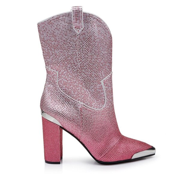 Daniel X Diamond | Shoes | Daniel Diamond Johnny Guitar Boots Pink ...